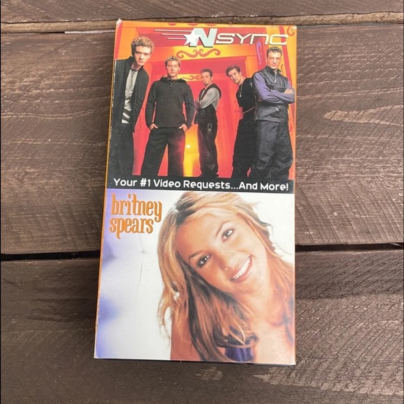 Media | Nsync Britney Spears Vhs | Poshmark